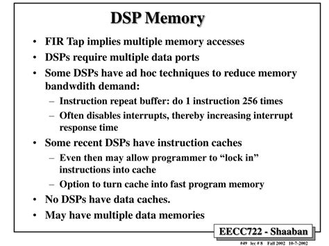PPT DSP Processor Architecture PowerPoint Presentation Free Download ID 477325