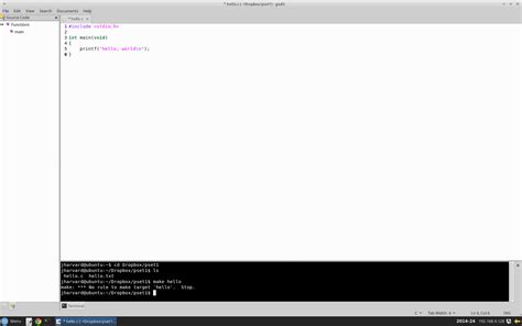Pset Still Unable To Compile My First Program Hello C No Rule To Make Target CS Stack