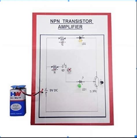 Physics Paper And Cardboard Transistor Dc Amplifier Common Emitter Models At ₹ 450 Piece In New