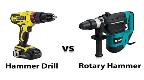 What Is The Difference Between Rotary Hammer And Hammer Drill An In Depth Comparison Guide