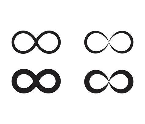 Black Infinity Sign Infinity Loop Symbol 66022980 Vector Art At Vecteezy