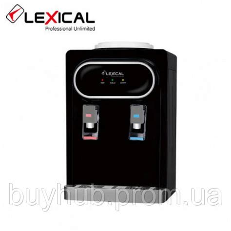 Купить Кулер для воды настольный Lexical LWD-6002-2 550W/85W Black ...