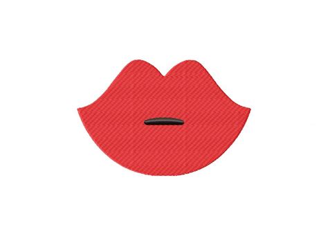 Lips Machine Embroidery Design Daily Embroidery