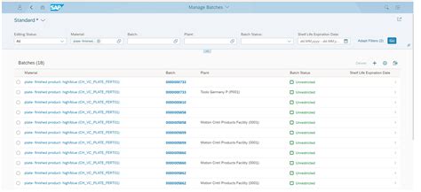 Extending Fiori Apps With Batch Classification Inf Sap Community