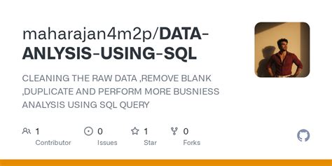 Github Maharajan4m2pdata Anlysis Using Sql Cleaning The Raw Data
