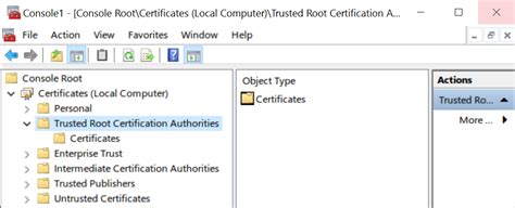 How To Let Browser To Trust Self Generated SSL Certificates On Windows Stack Overflow