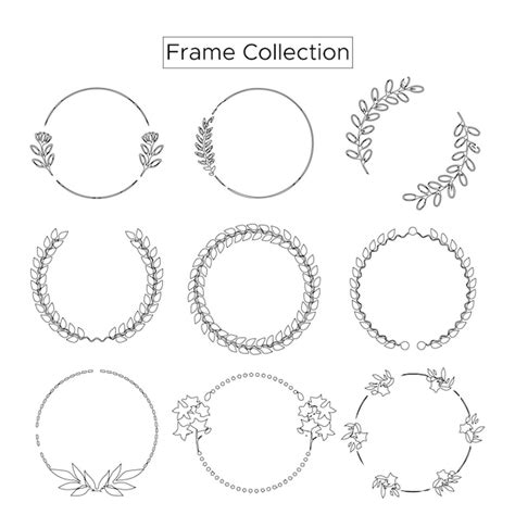Premium Vector Free Vector Frame Shapes Set