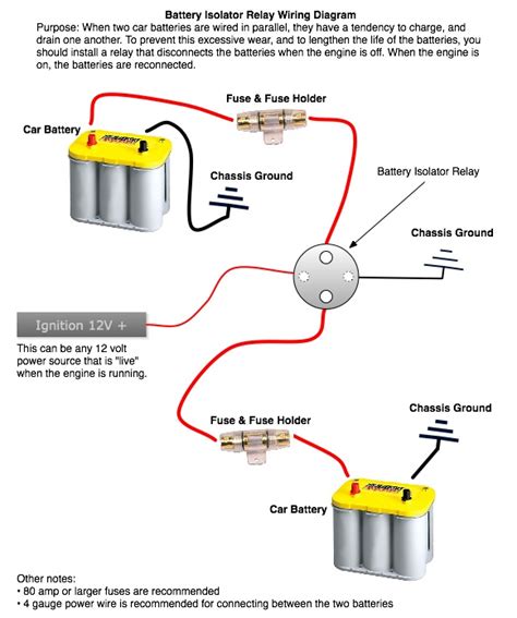 Dual Battery Isolator Switch Wiring Diagram At Charlotte Thrower Blog