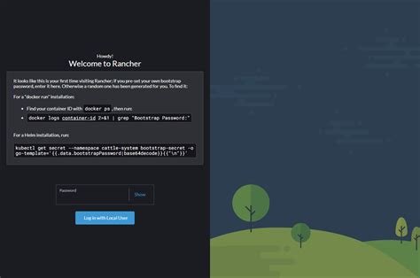 setting up a development version of rancher