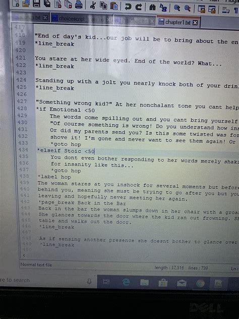 Stat Reaction Coding Choicescript Help Choice Of Games Forum