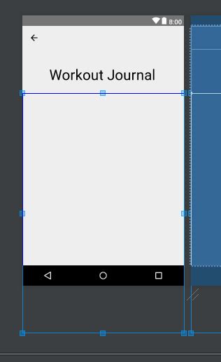 android container in coordinatorlayout with collapsingtoolbarlayout