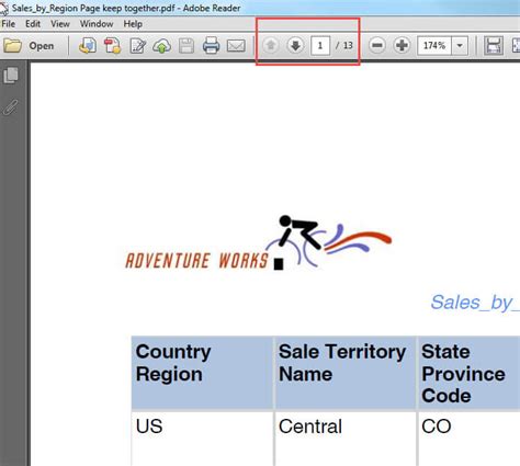 Ssrs Controlling Report Page Breaks