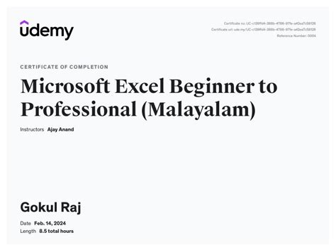 Gokul Raj On Linkedin Udemy Microsoftexcel Dataanalysis