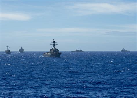 U S 7th Fleet Units Complete Advanced Training Commander U S 7th
