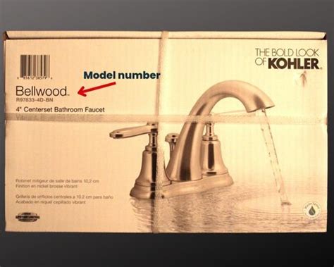 How To Find Kohler Faucet Model Number And Where To Find It