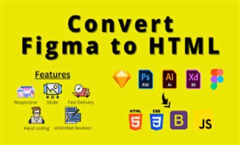 Convert Your Psd Figma Xd To Html And Css By Youngbonney Fiverr