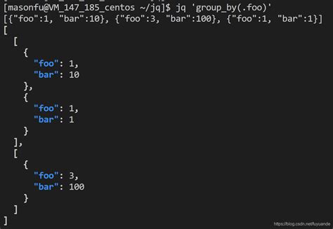 Linux Jq 命令学习笔记jq命令 Csdn博客