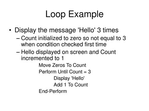 iteration beyond the basic perform ppt download