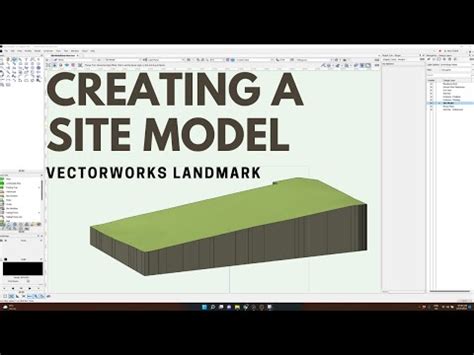 Vectorworks Site Modelling Beginners Tutorial YouTube