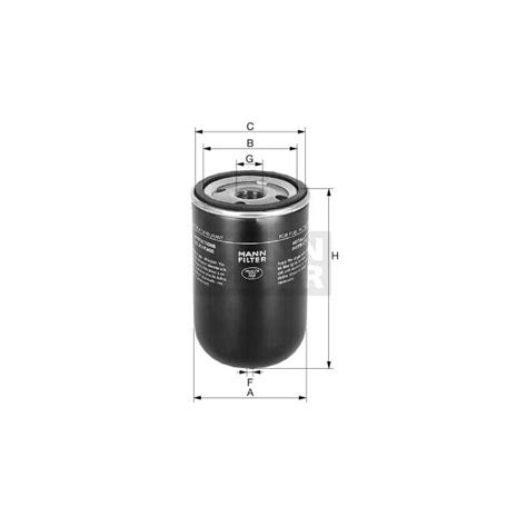 Mann Pl6011 Heavy Duty Fuelwater Separator Mann Filters R Us