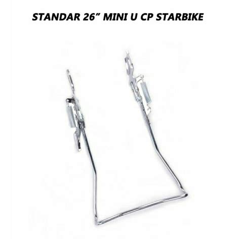 Jual Standar Dua Sepeda Mini 24 26 Besi Shopee Indonesia