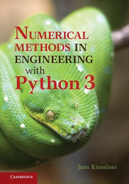 Numerical Methods In Engineering With Python 3 Hardcover
