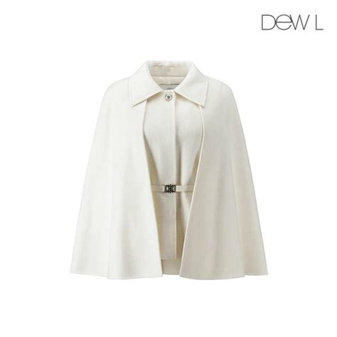 포스티 듀엘 핸드메이드 케이프 코트 Ivl234psh502