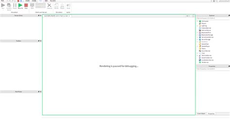 Rendering Is Paused For Debugging Screen Showing Up While Pausing The