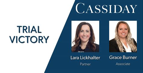 Congratulations To Lara Lickhalter Cassiday Schade Llp Facebook