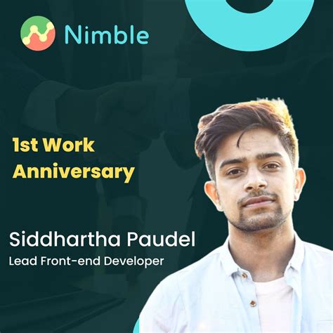 Nimble Clinical Research On Linkedin Siddhartha Our Front End Developer Has Been A True Asset