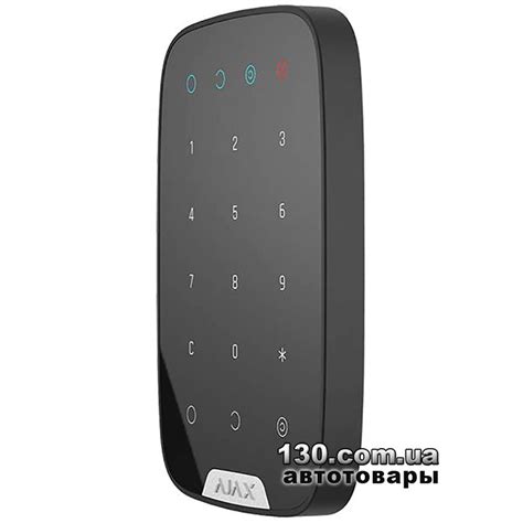 AJAX KeyPad Black Wireless Touch Keyboard
