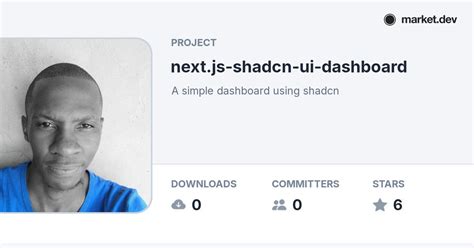Nextjs Shadcn Ui Dashboard Ecosystem Directory Marketdev