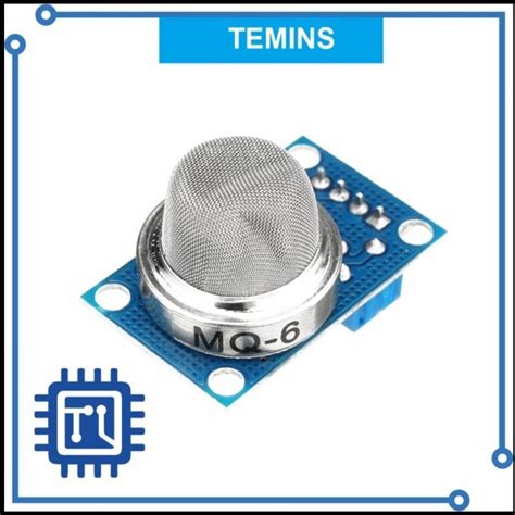 jual mq 6 mq6 lpg lng butane gas sensor module shopee indonesia