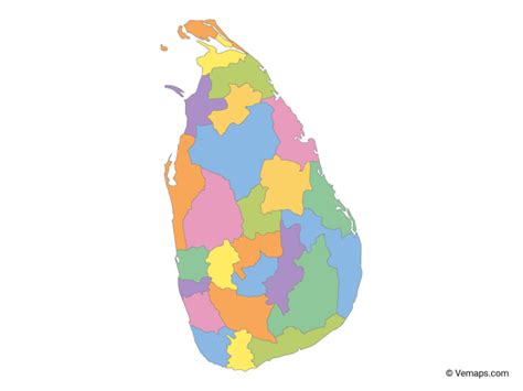Free Printable Map Of Sri Lanka Totally Free Printables