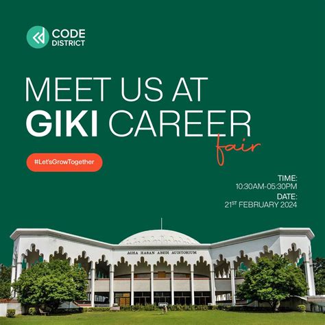code district on linkedin careerfair2024 growingtogether