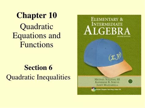 PPT Chapter Quadratic Equations And Functions PowerPoint Presentation ID