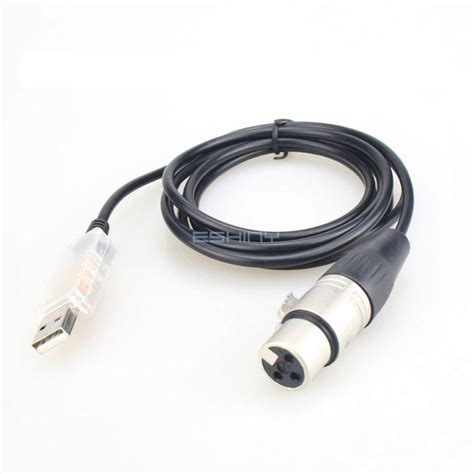 Usb To Dmx Interface Adapter Rs485 Converter Cable Ftdi Chip Led Dmx512