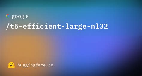 Upload Checkpoint In Flax And TF Google T Efficient Large Nl At C