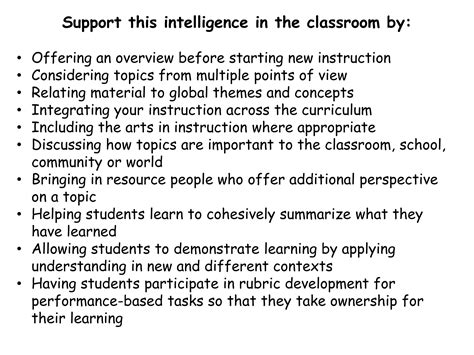 Multiple Intelligences Existential Intelligence Pptx