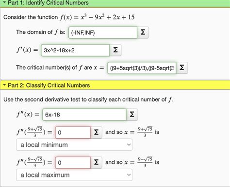 Solved Consider The Function F X X3 9x2 2x 15the Domain Of