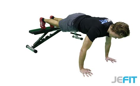 Incline Push Up Exercise