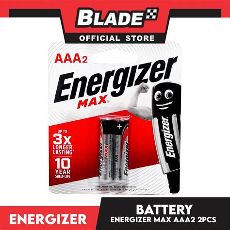 Energizer E92 Max Bp 2 Aaa 2 Pack 1 5v Shopee Philippines