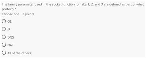 Solved A Single Connected TCP Socket Can Receive Data From Chegg Com