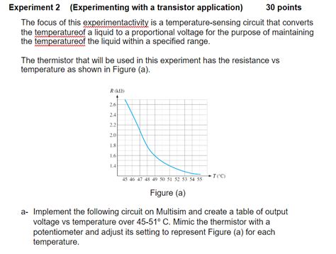 Solved Experiment Experimenting With A Transistor Chegg