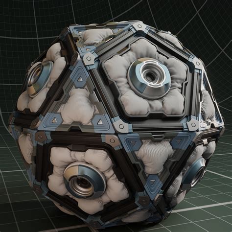 Sci Fi Sphere Hardops Practice Finished Projects Blender Artists Community