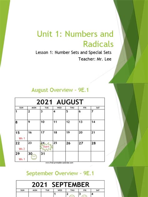 1 1 Number Sets And Special Sets Pdf Numbers Integer