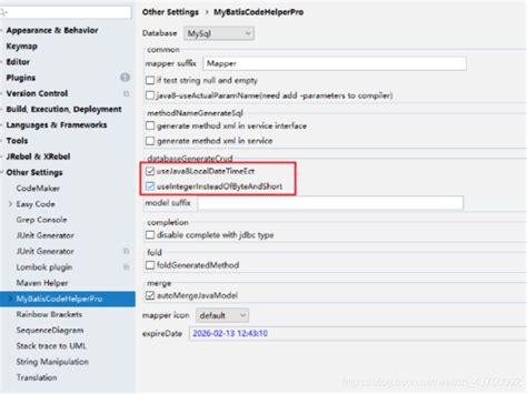 idea使用MyBatisCodeHelperPro插件生成代码 mybatiscodehelperpro 插件配置生成代码模版 CSDN博客