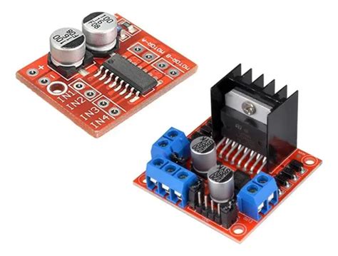Placa Controladora De Motor L298n Módulo L298 For Arduino Cuotas Sin Interés