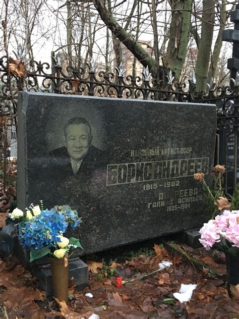 Boris Fedorovich Andreyev 1915 1982 Find A Grave Memorial