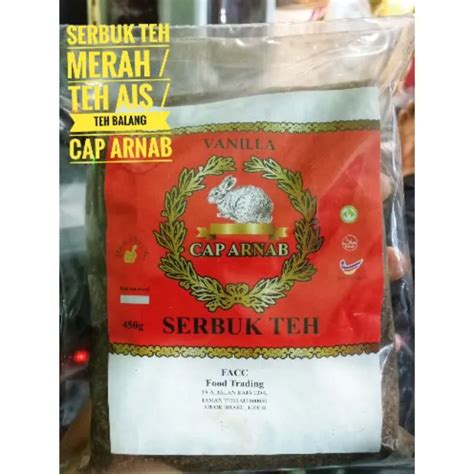 Serbuk Teh Merah Teh Ais Teh Balang Cap Arnab Lazada